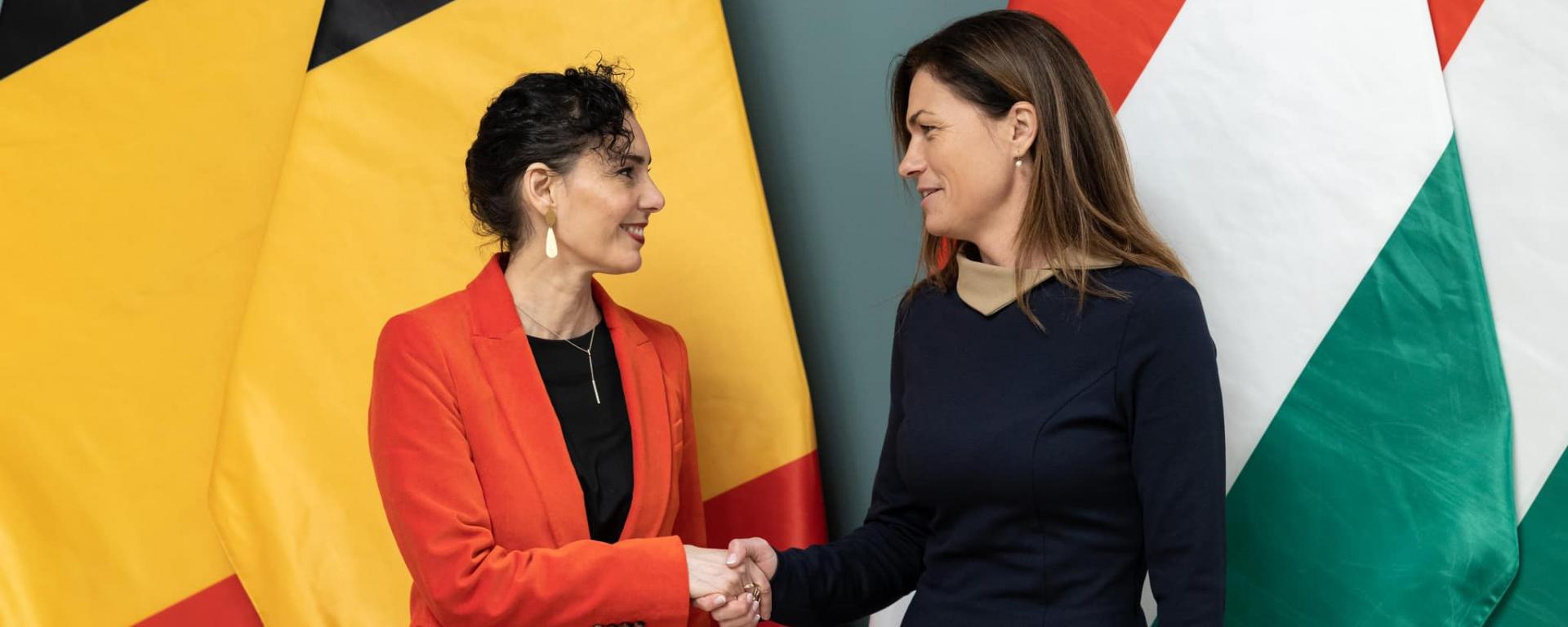 Varga Judit: először látogatott belga kül- és Európa-ügyi miniszter ...